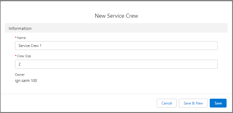 Assign a Service Appointment to a Service Crew in Field Service ...